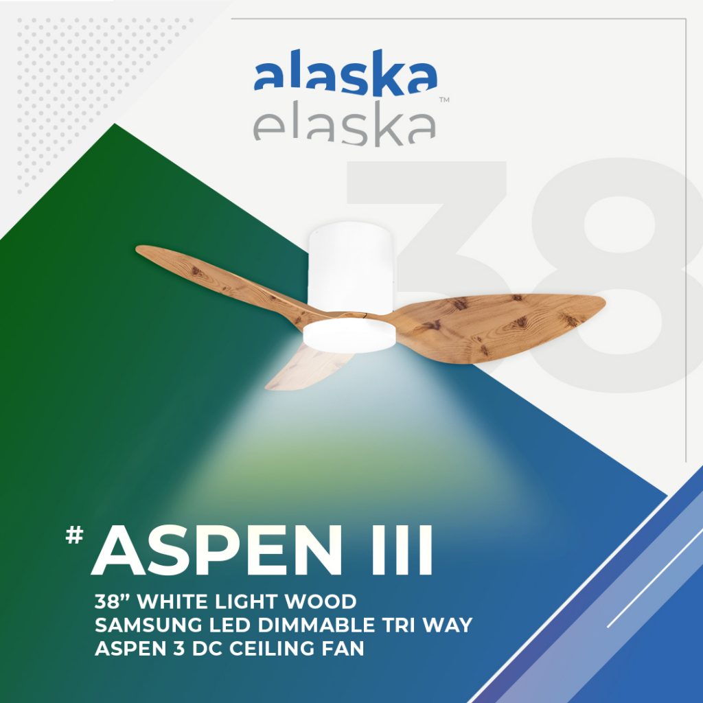 Alaska Ceiling Fan Singapore | Widest Variety of Decorative Ceiling Fans