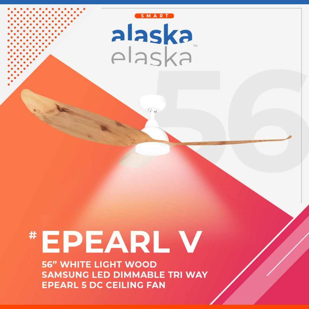 Pearl / Opal | Alaska Ceiling Fan